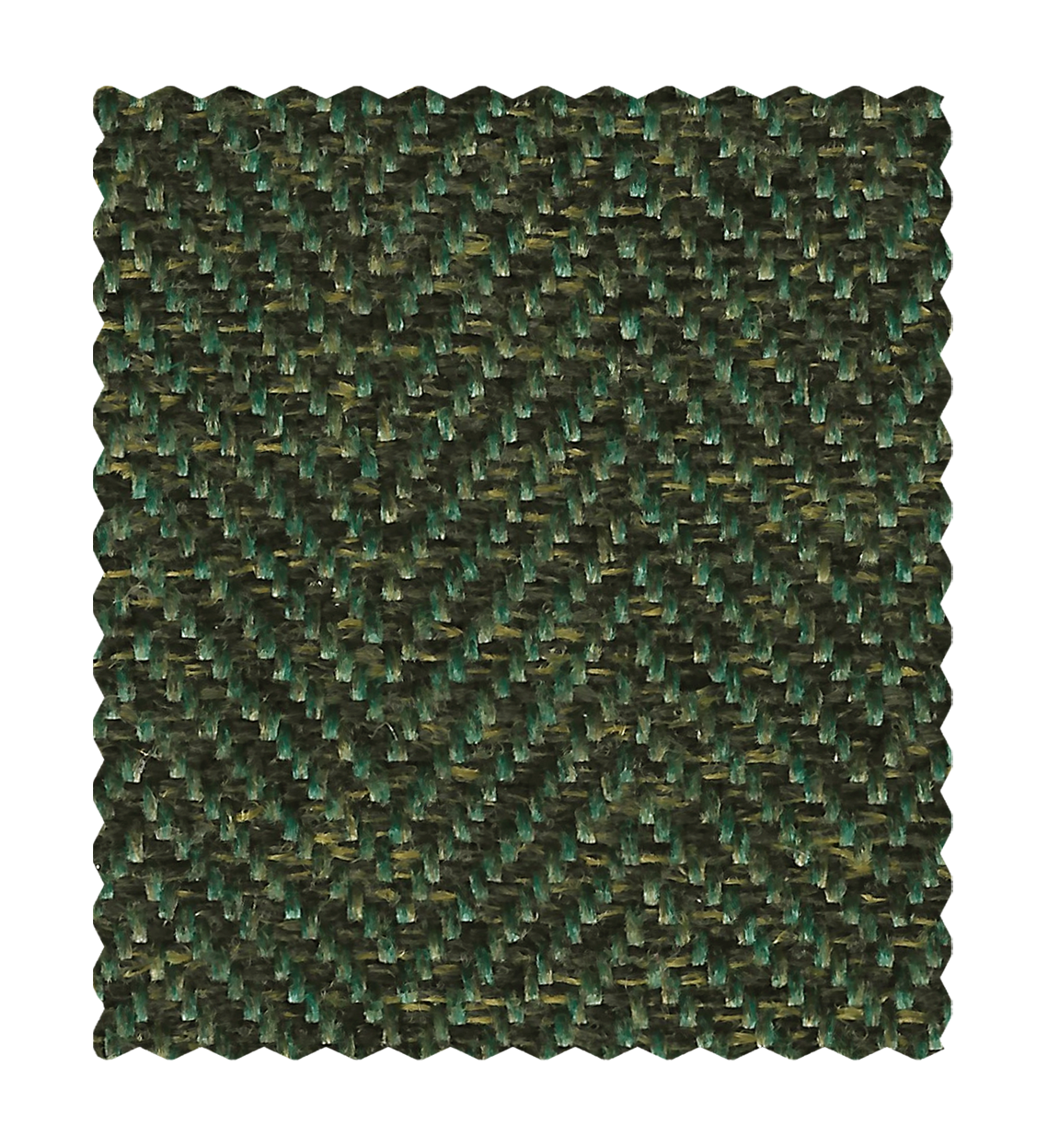 Modern Tweed Pine Green Fabric Swatch – Earthbound UK